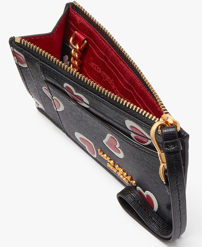 kate spade new york Morgan Stencil Hearts Embossed Printed Saffiano ...