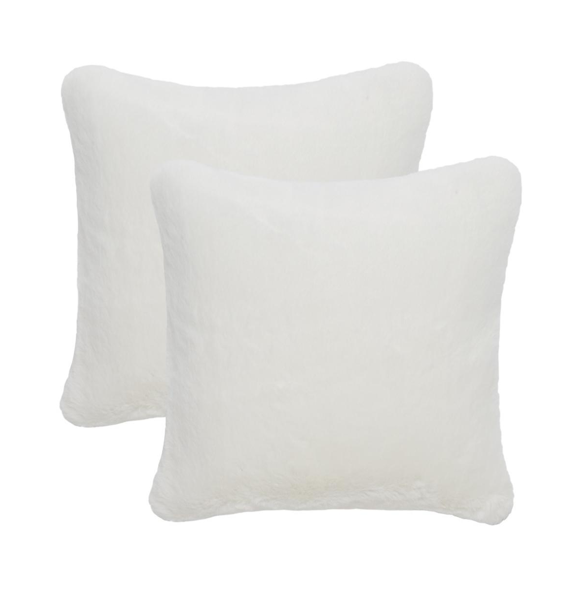 Safavieh Flayn 20 x 20 Pillow (Set of 2) - Ivory