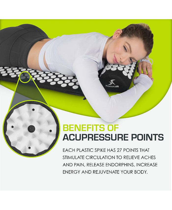 ProsourceFit Acupressure Mat and Pillow Set - Macy's