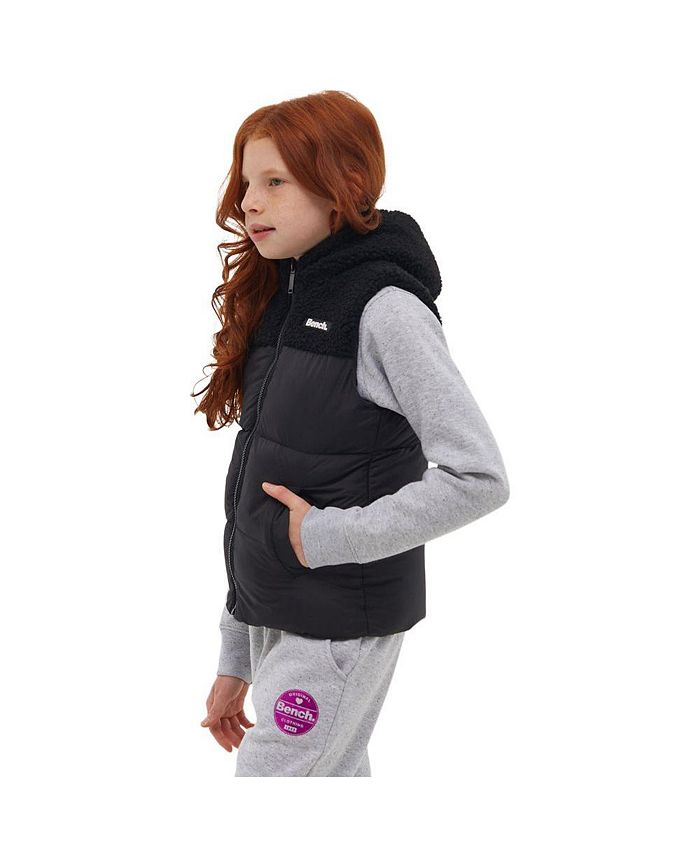 Bench DNA Presley Girls Puffer Vest - Macy's