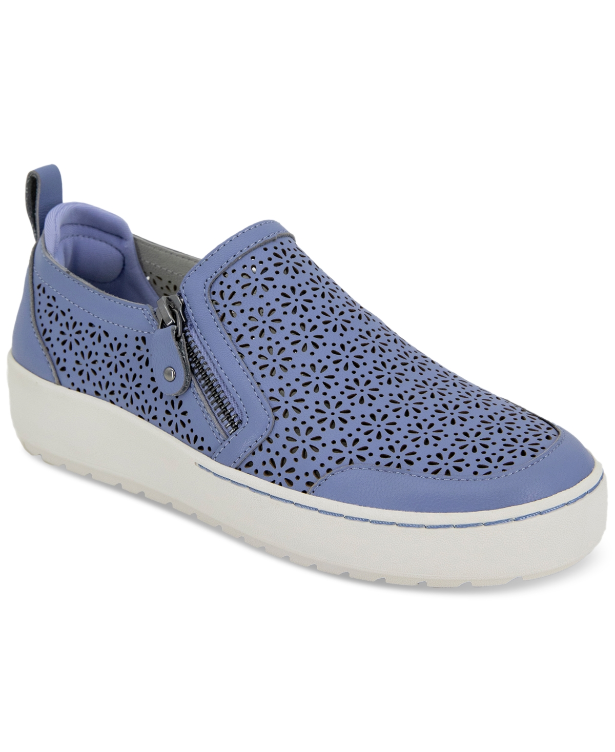 Click here for Jambu Womens July Wide Slip- On Zip Sneakers - Den... prices