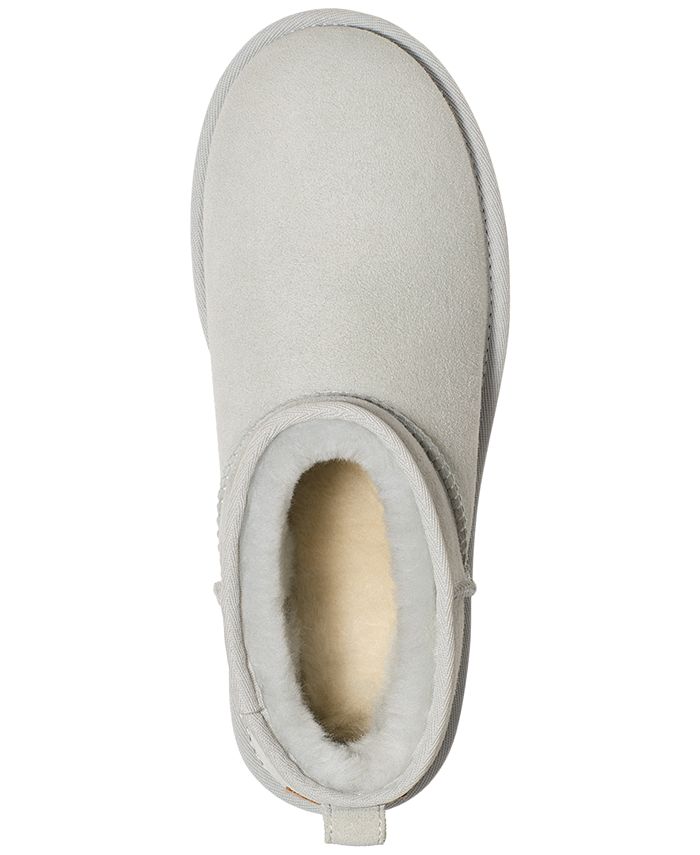 UGG® Women's Classic Ultra Mini Booties - Macy's