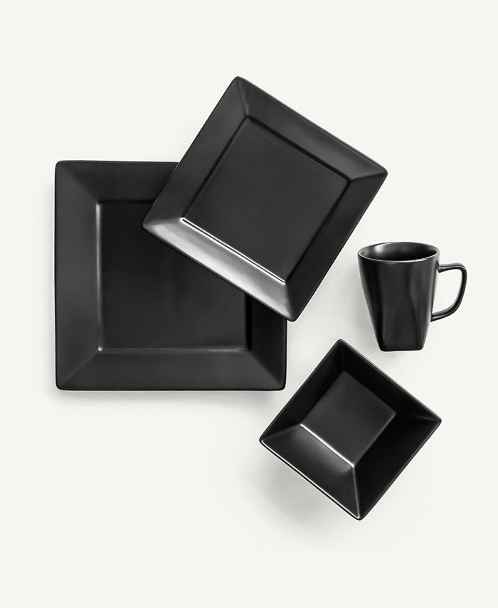 over&back Quadro 16Pc Dinnerware Set - Macy's