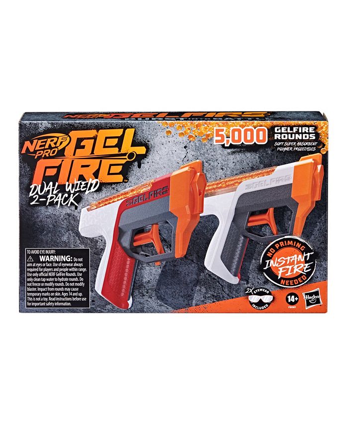 Nerf Pro Gelfire Dual Wield Pack - Macy's