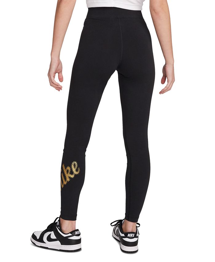 Nike Women's Sportswear Essential High-Rise Full-Length Leggings - Macy's