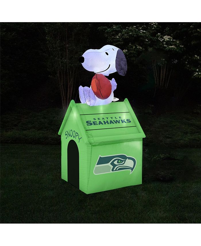 Sporticulture Seattle Seahawks Inflatable Snoopy Doghouse - Macy's