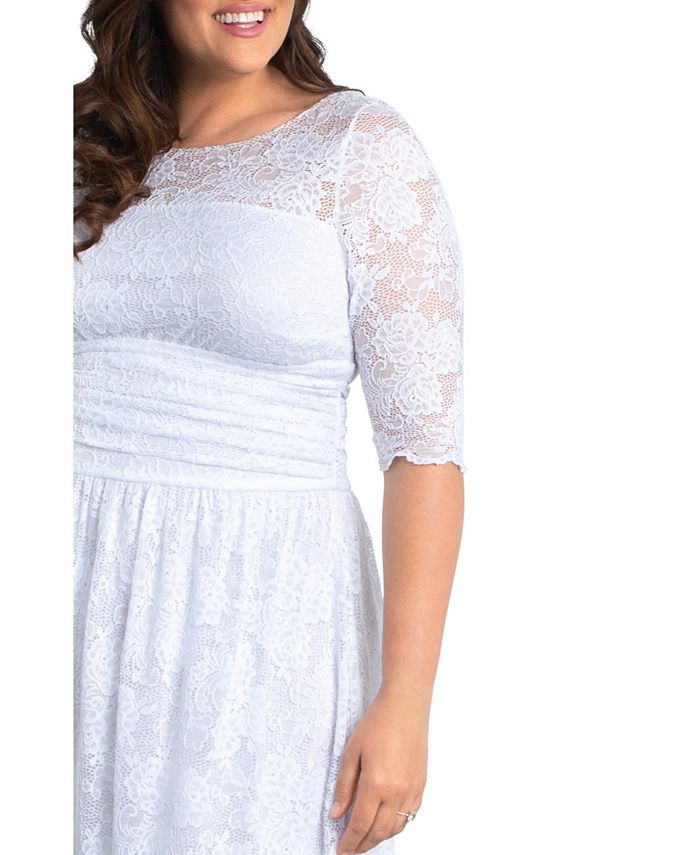 Kiyonna Women's Plus Size Aurora Lace Dress - Macy's