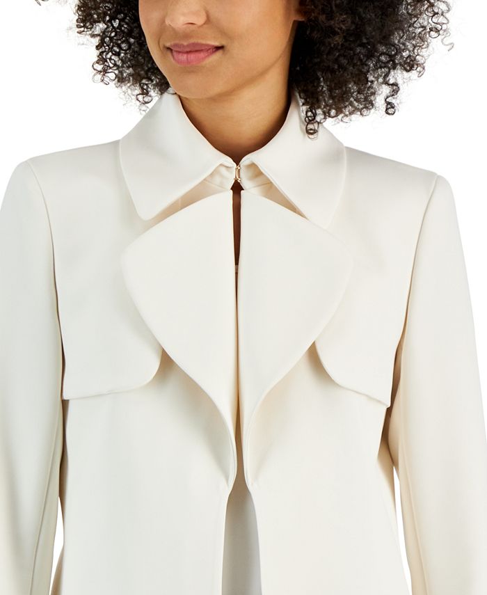 Anne Klein Women's Cascade Collar Blazer - Macy's