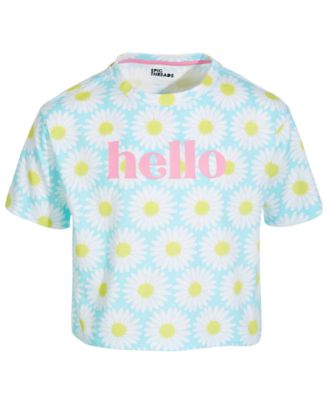 Epic Threads Big Girls Daisy Hello Graphic T-Shirt, Created for Macy's ...