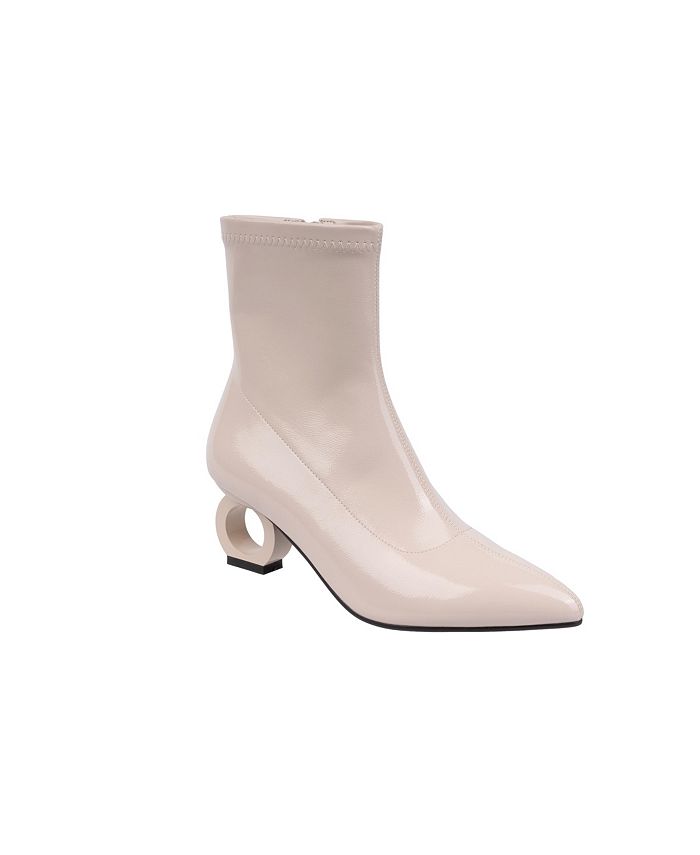 Ninety Union Women's Metallic Circle Heel Booties - Macy's