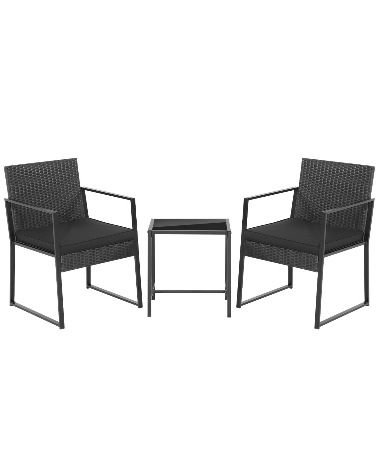 Click here for 3 Pieces Modern Heavy Duty Patio Furniture Set wit... prices