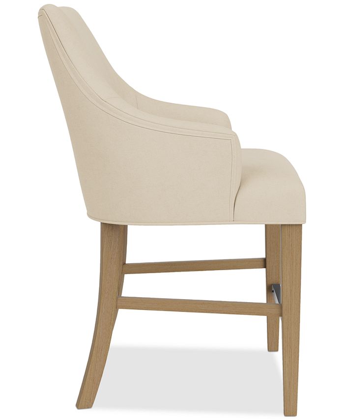 Furniture Nelin 6pc Counter Height Chair Set - Macy's