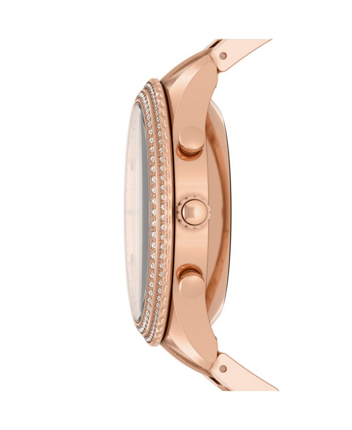 Fossil Women's Stella Gen 6 Hybrid Smart watch, Rose Gold-Tone ...
