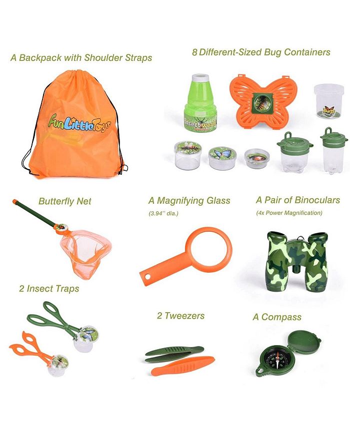 Fun Little Toys Bug Catcher Kit: 18 Piece Bundle - Macy's