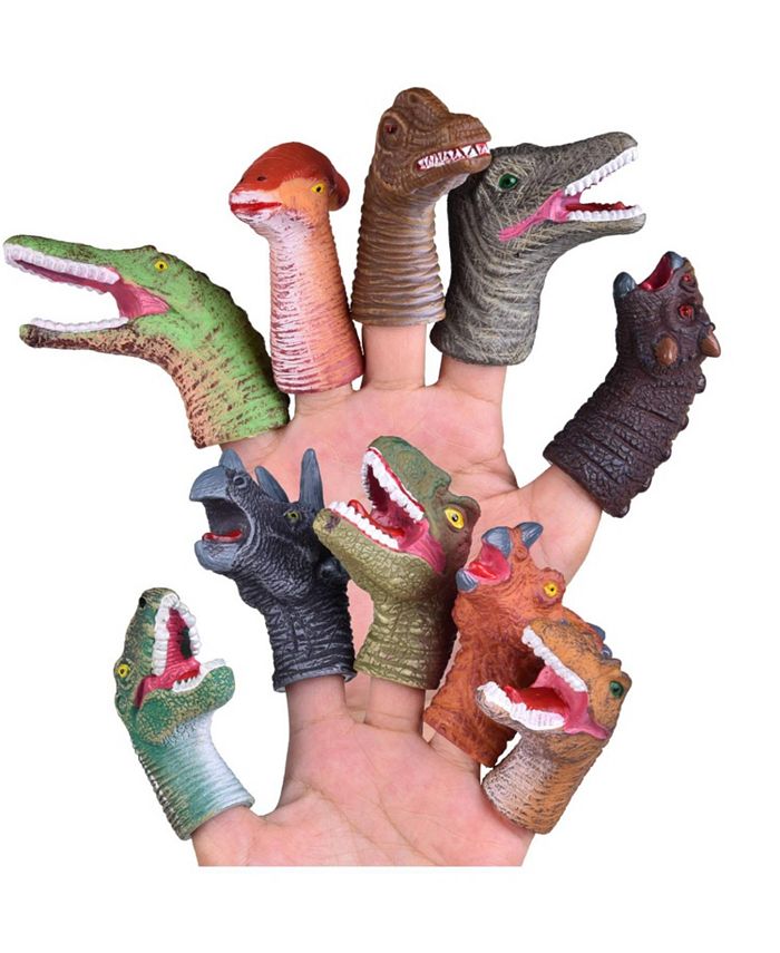 Fun Little Toys Realistic Dino Finger Puppets - Macy's