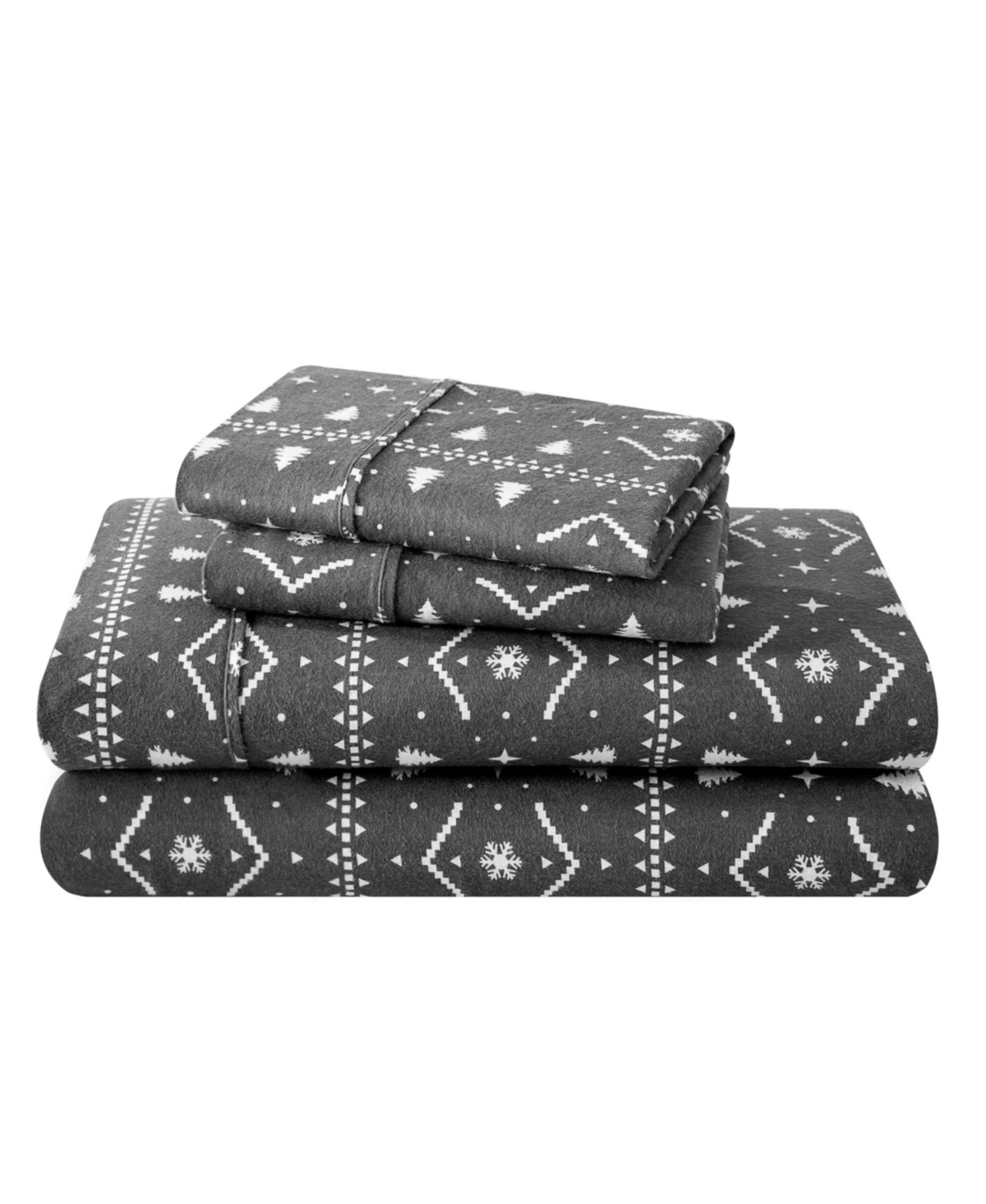Click here for Bare Home Printed Cotton Flannel Sheet Set - Winte... prices