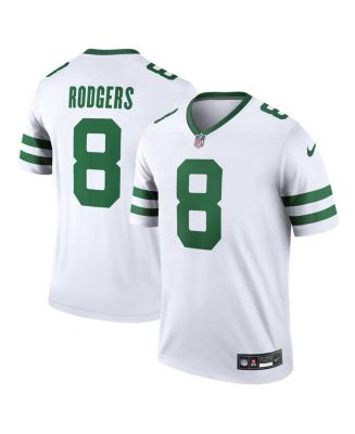 Men's Nike Aaron Rodgers Spotlight White New York Jets Alternate Legend ...