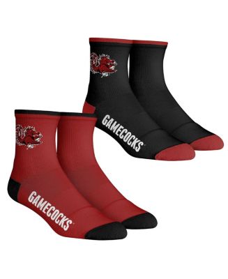 Men's Rock 'Em Socks South Carolina Gamecocks Core Team 2-Pack Quarter ...