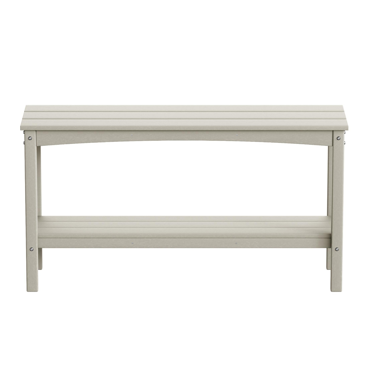 Click here for 55" Outdoor Patio Hdpe Adirondack 2-Tier Shel... prices