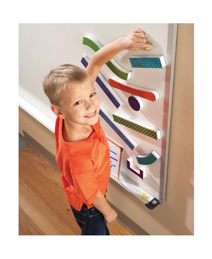 Learning Resources Tumble Trax Magnetic Marble Run STEM Toy - 28 pcs ...