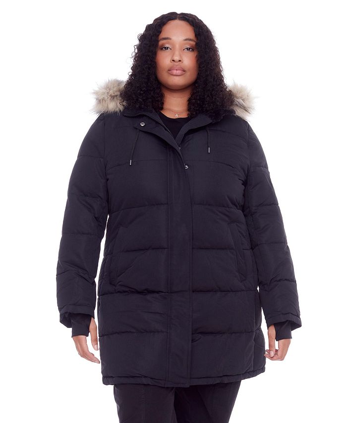 Alpine North Women's Plus Size - Aulavik Plus | Mid-Length Hooded Parka ...