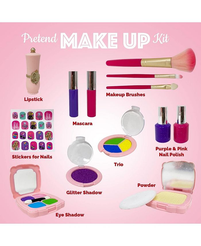 The New York Doll Collection Pretend Play Makeup Set - 13 Pcs Set - Macy's