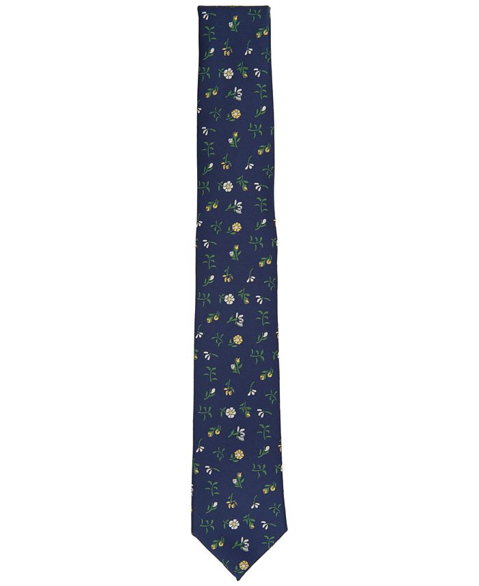 Bar III Men's Emory Floral Tie, Created for Macy's - Macy's