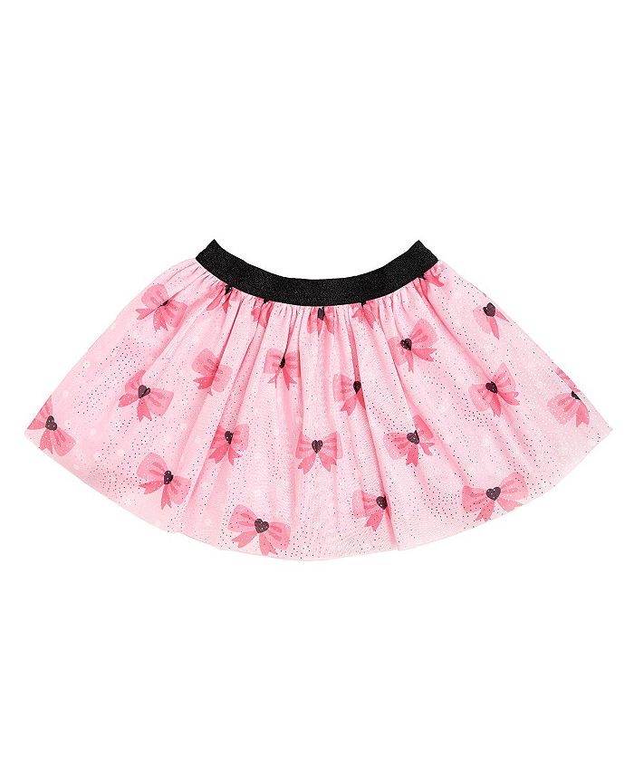 Sweet Wink Little and Big Girls Pink Bow Tutu Skirt - Macy's