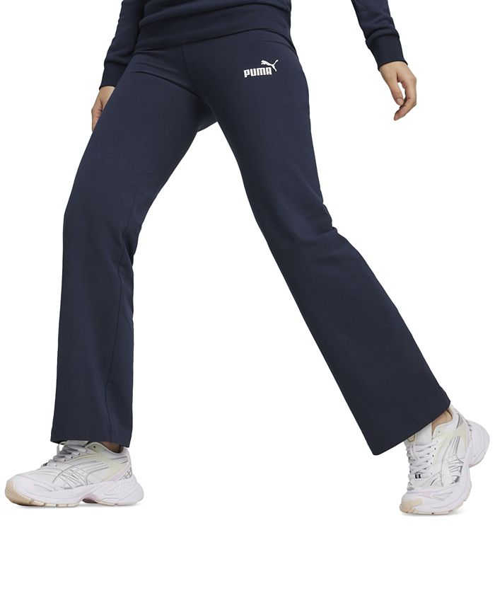 Puma Women's Essentials Straight Leg Full-Length Pants - Macy's