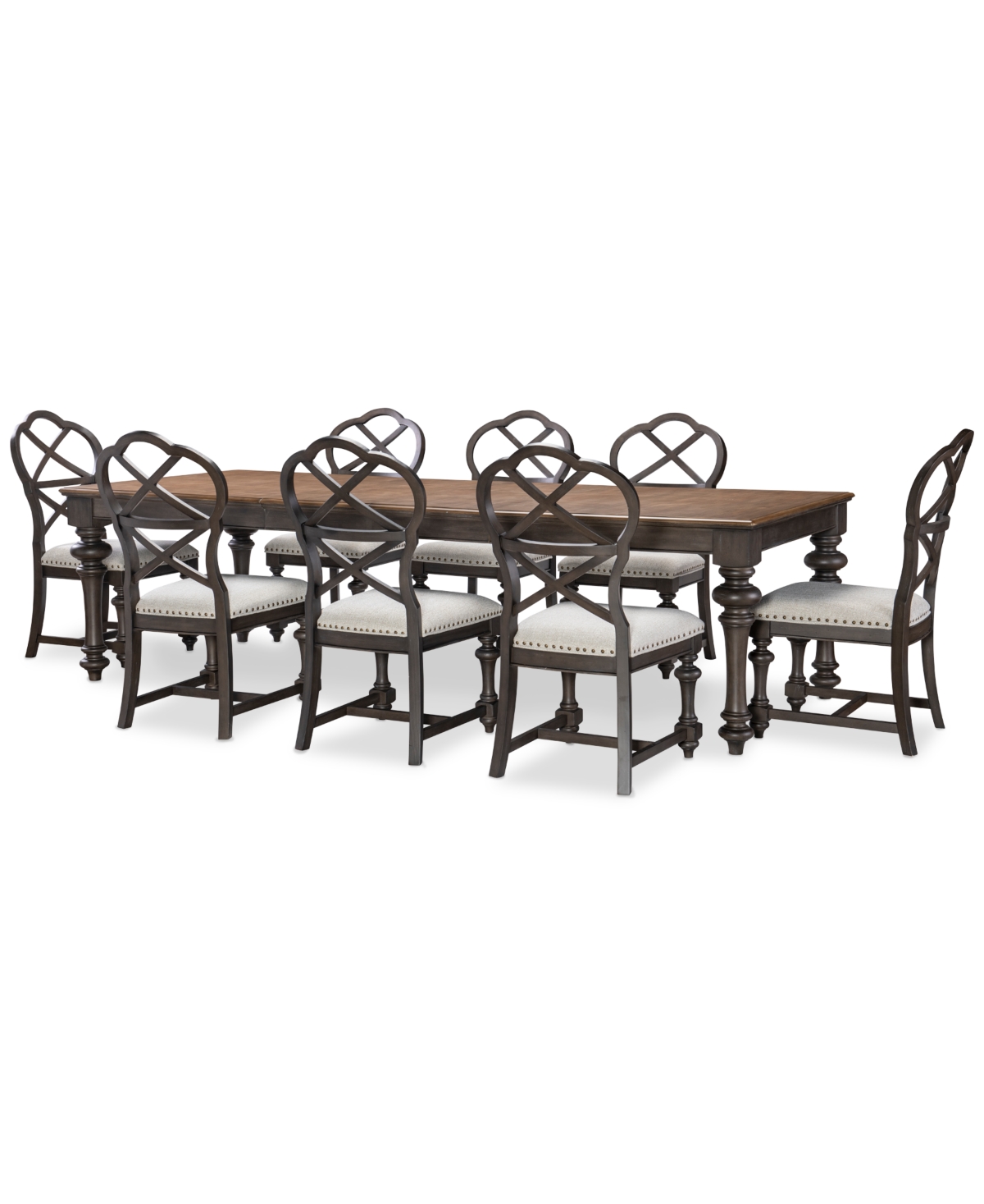 Click here for Mandeville 9 Pc. Dining Set (Rectangular Table & 8... prices