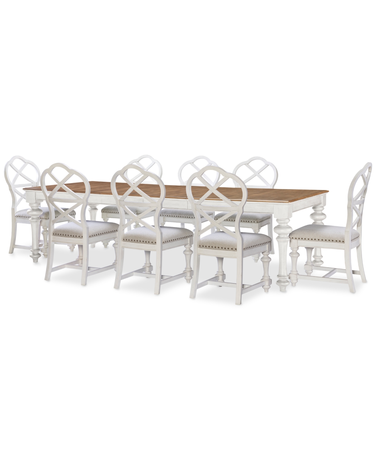 Click here for Mandeville 9 Pc. Dining Set (Rectangular Table & 8... prices