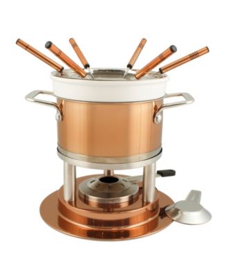Bern 11 Piece Copper Fondue Set - Macy's