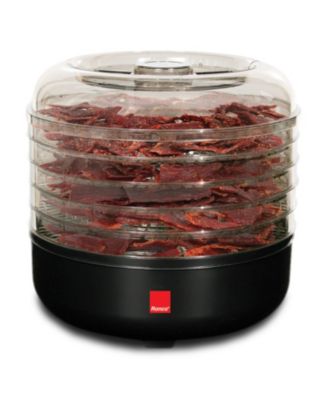 Ronco Beef Jerky Machine with 5 Stackable Trays, Easy-to-Use Dehydrator ...