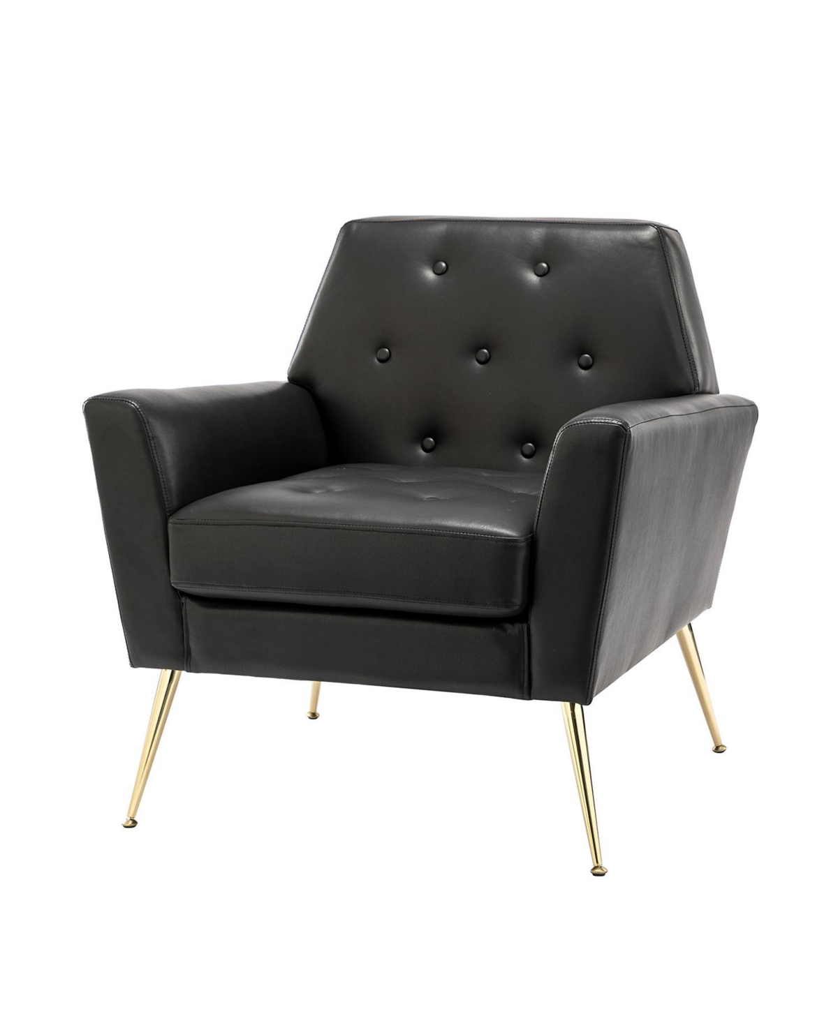 Click here for Modern Faux Leather Accent Chair for Living Room B... prices