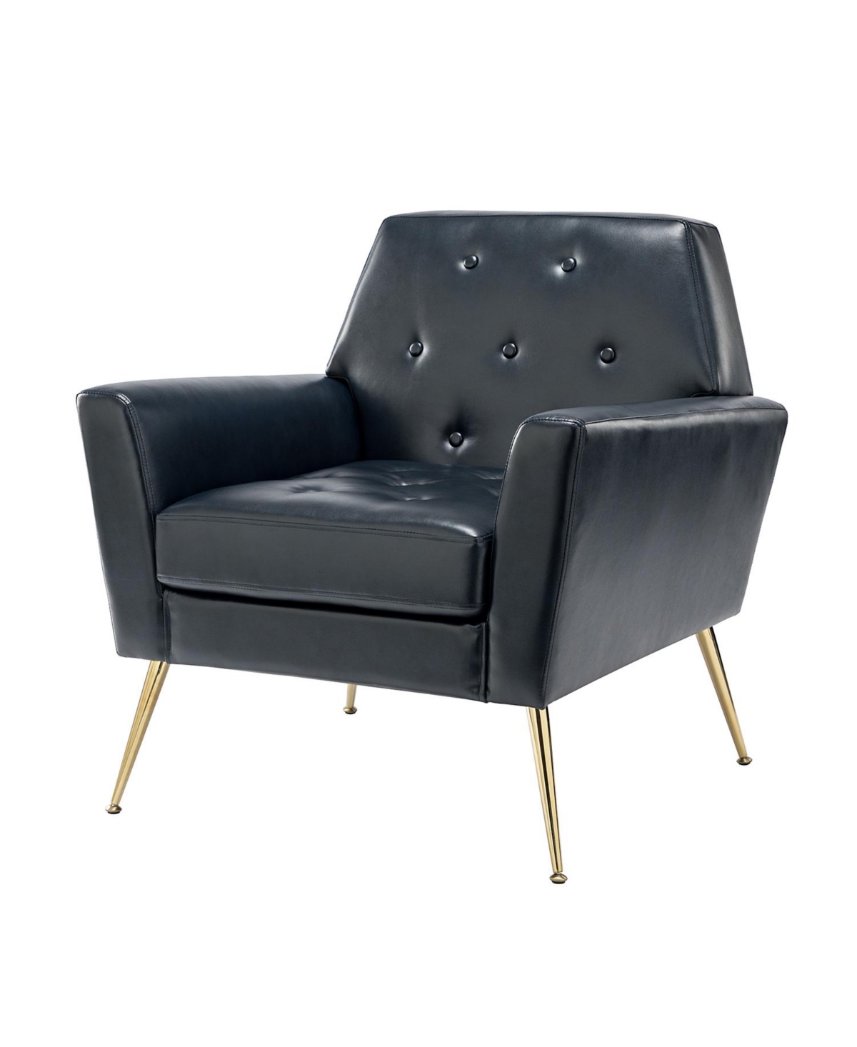 Click here for Modern Faux Leather Accent Chair for Living Room B... prices