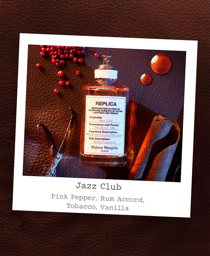 Maison Margiela REPLICA Jazz Club Eau de Toilette, 3.4 oz. - Macy's