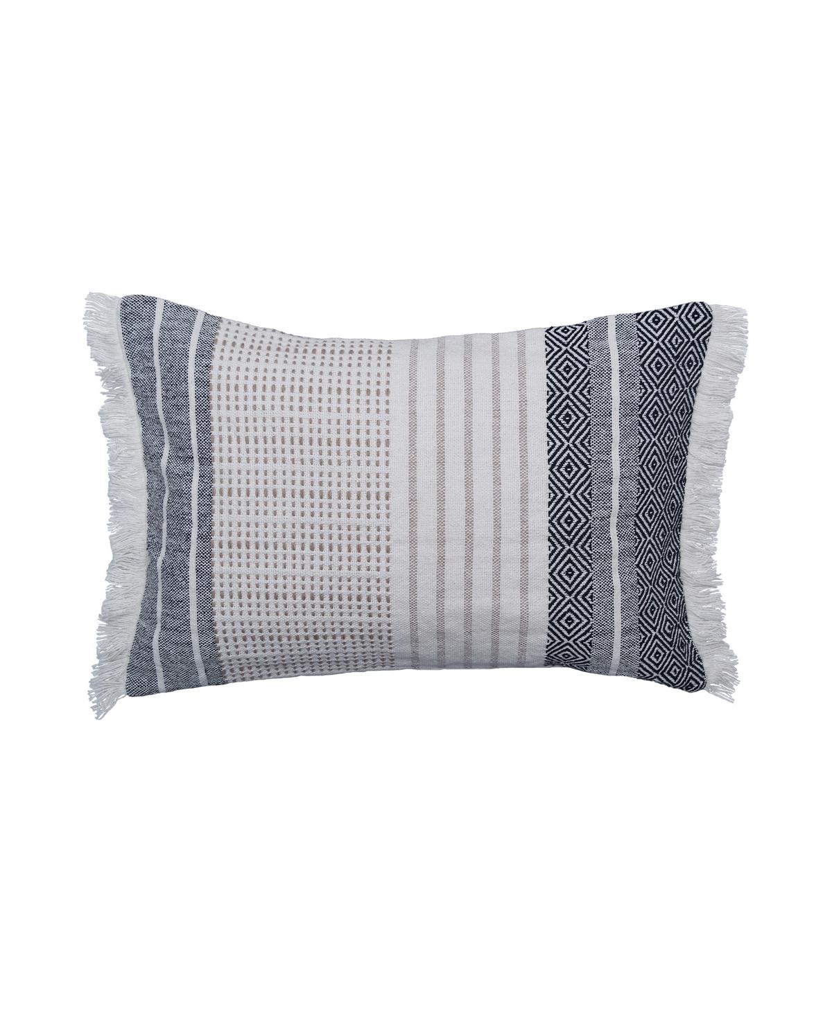 Click here for Berkley Onyx Woven Striped Blocked White Grey Blac... prices