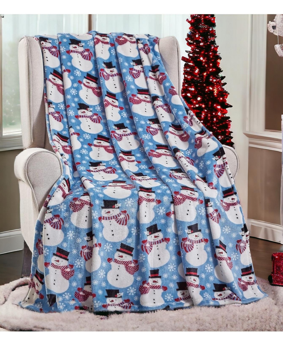 Click here for Kate Aurora Holiday Living Winter Blues Snowman Ch... prices