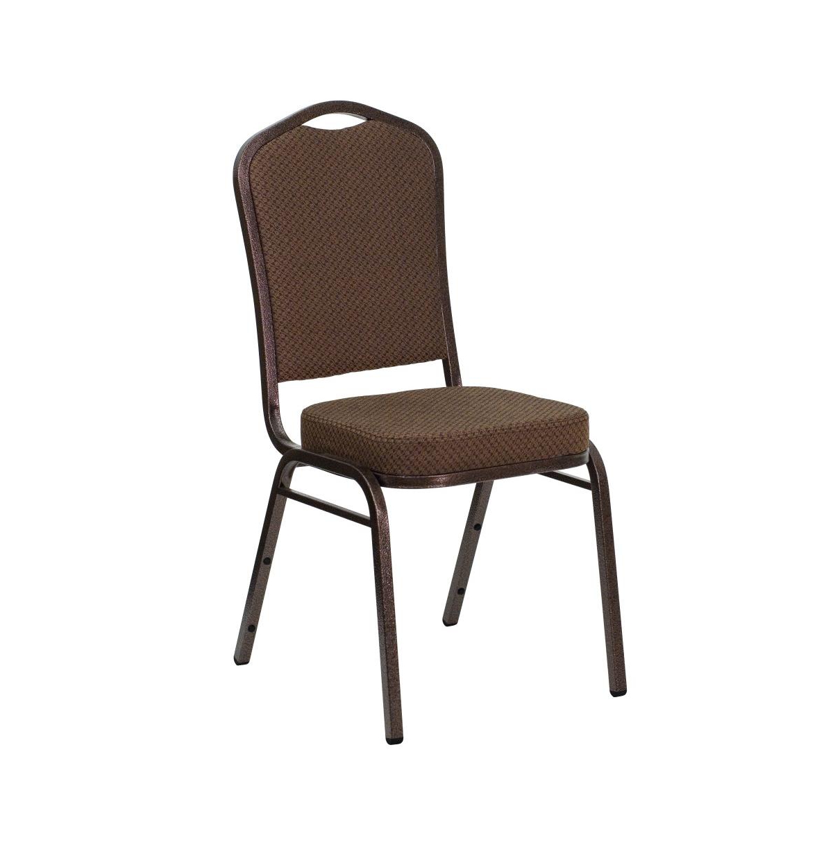 Click here for Crown Back Stacking Banquet Dining Chair - Brown/c... prices