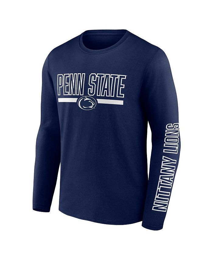 Profile Men's Navy Penn State Nittany Lions Big and Tall Two-Hit ...