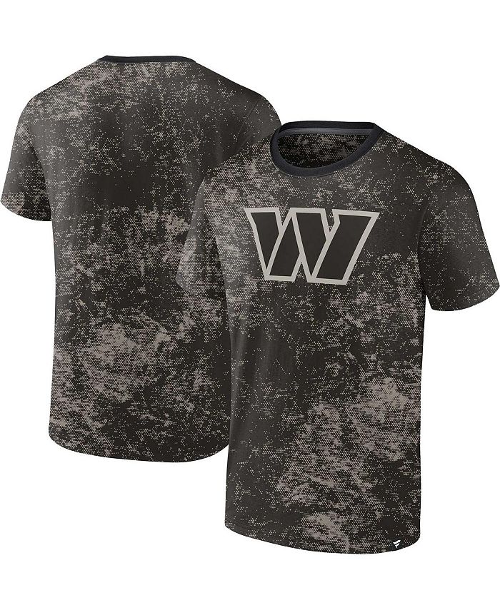 Fanatics Men's Black Washington Commanders Shadow T-shirt - Macy's