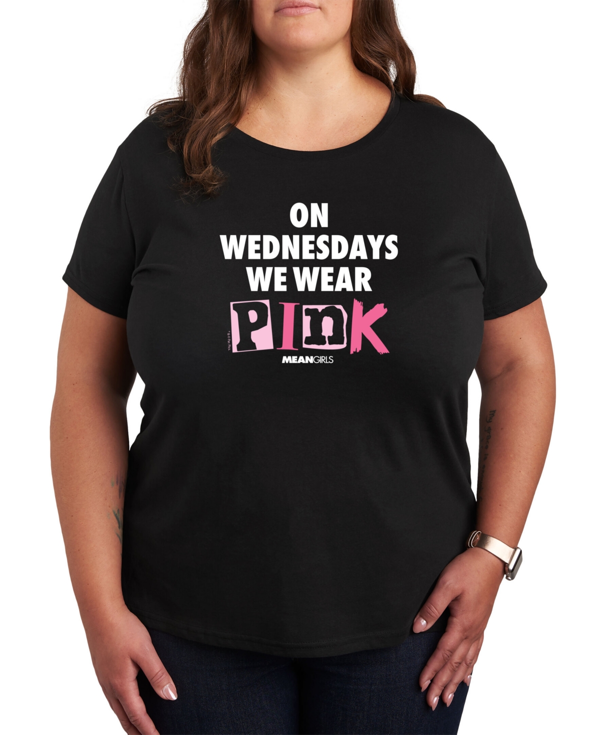 Click here for Hybrid Apparel Trendy Plus Size Mean Girls Graphic... prices