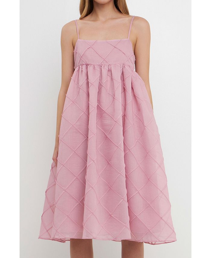 endless rose Women's Textured Spaghetti Strap Maxi Dress - Macy's