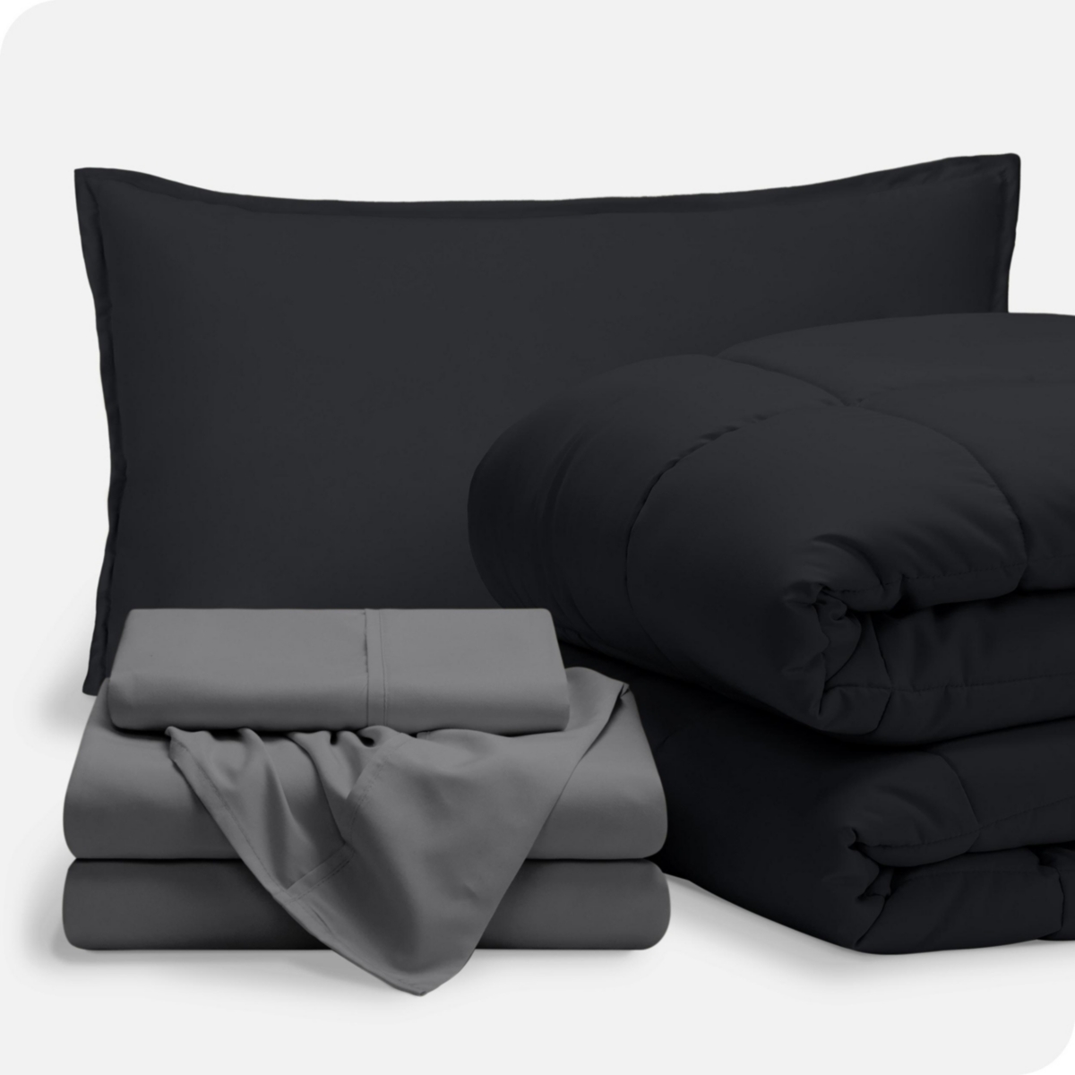 Click here for Bare Home Ultra-Soft Bed-in-a-Bag Comforter Set Tw... prices