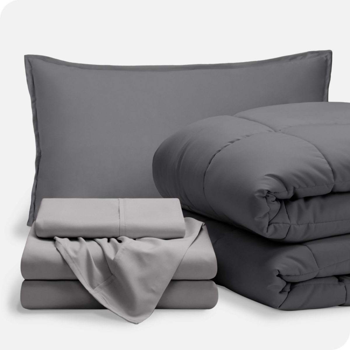 Click here for Bare Home Ultra-Soft Bed-in-a-Bag Comforter Set Tw... prices