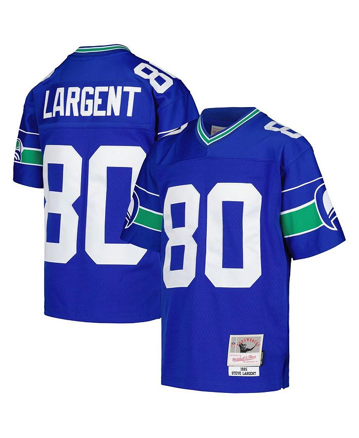 Mitchell & Ness Big Boys Steve Largent Royal Seattle Seahawks 1985 ...