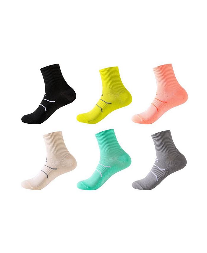 Braveman Brave man Unisex 6-Pack Ankle Arch Support Socks - Macy's