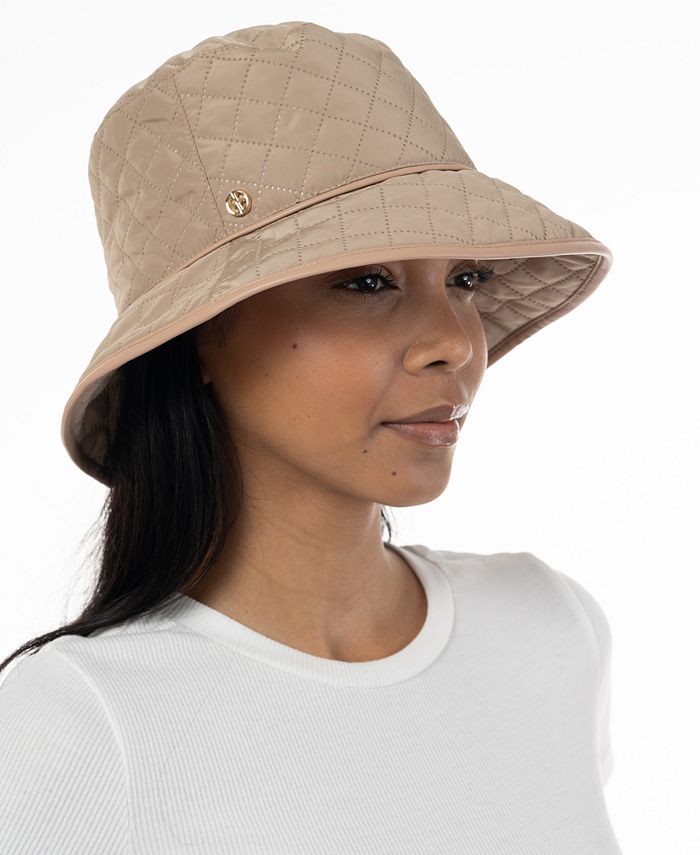 Giani Bernini Women's Quilted Rain Bucket Hat - Macy's
