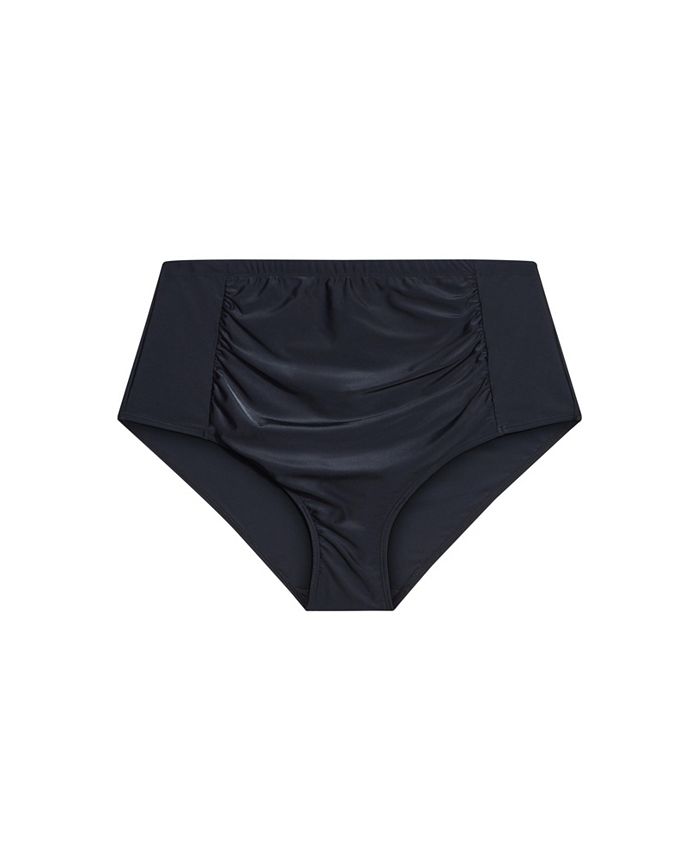AVENUE Women's Plus size Hi Waist Swim Brief - Macy's