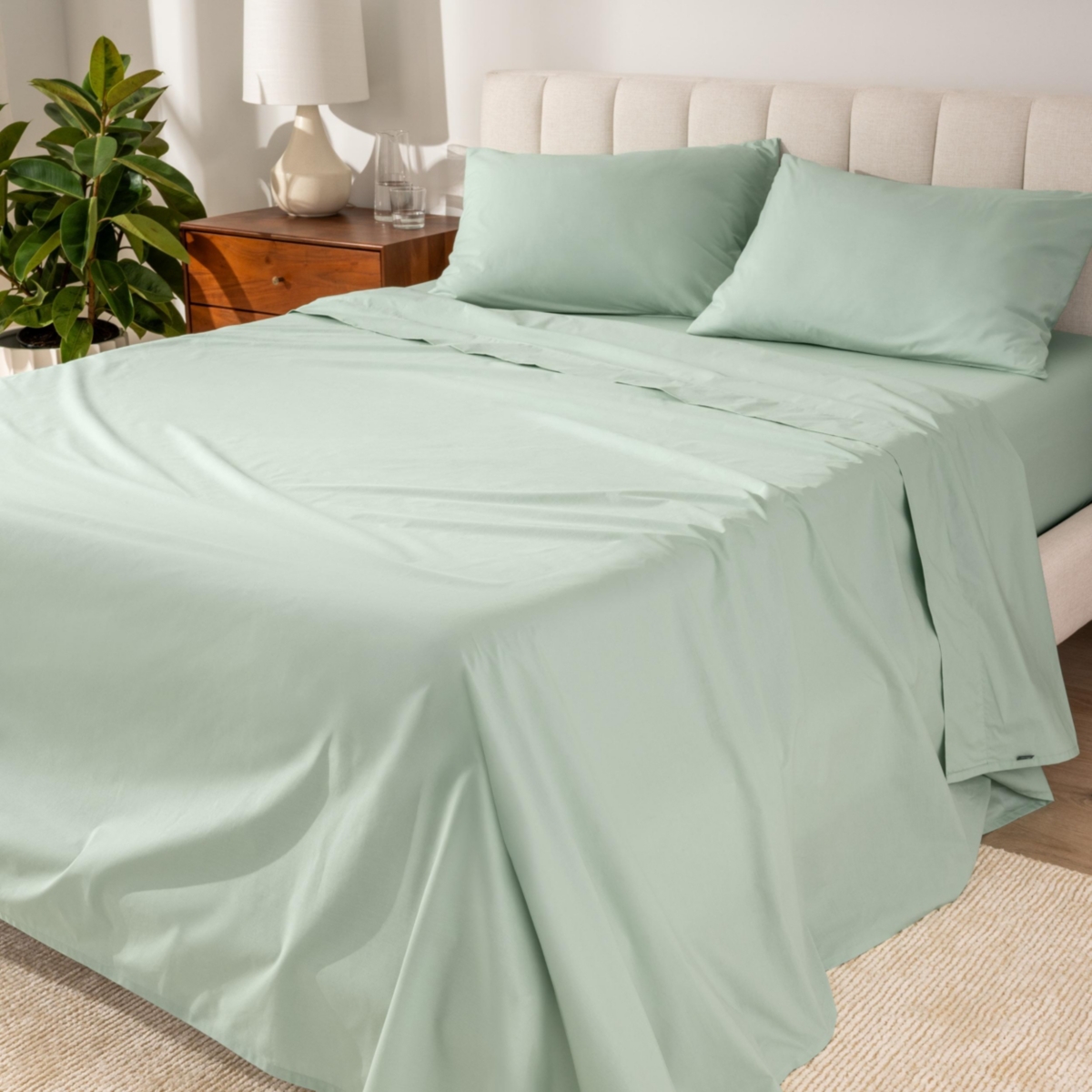 Click here for Bare Home Percale Sheet Set - Willow prices